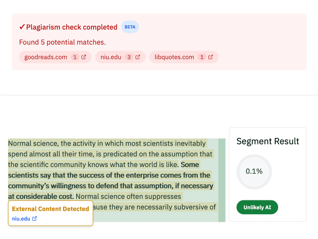 AI Detector for Teachers | Pangram Labs